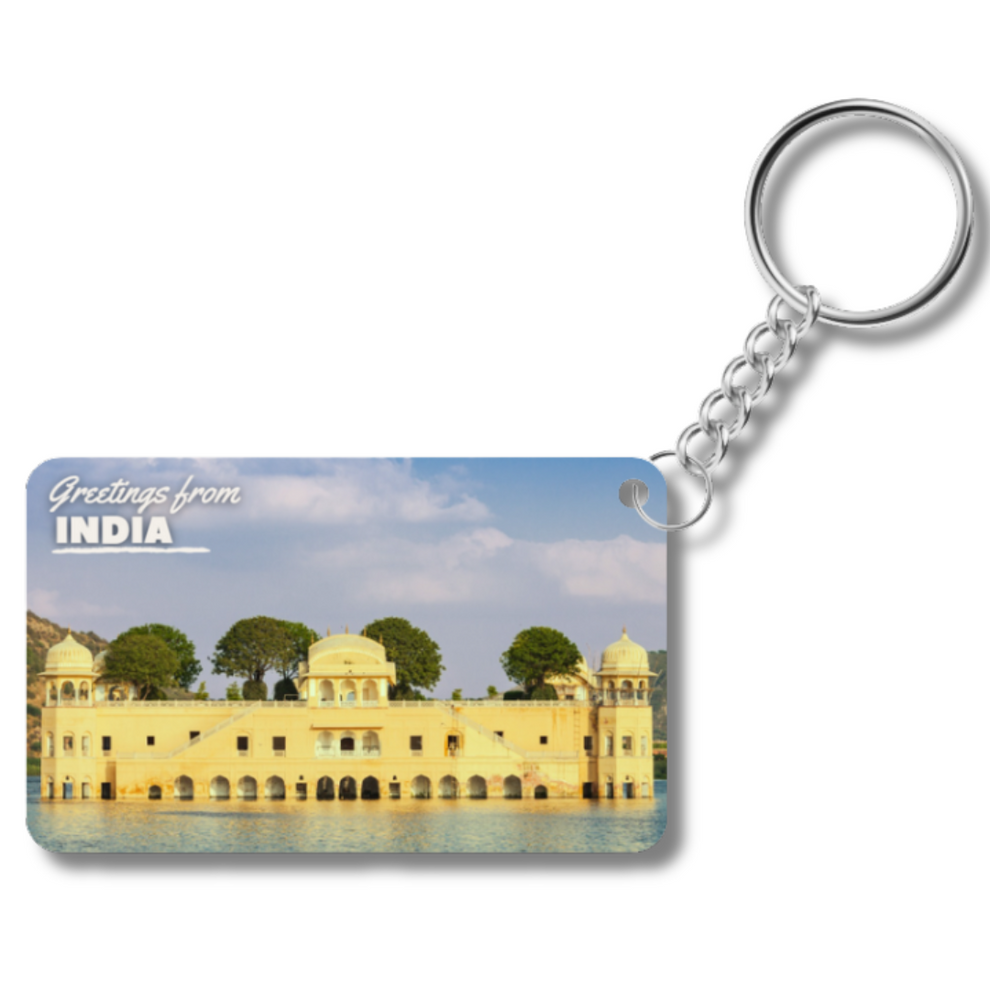 Jaipur Jal Mahal India Keychains (Set of 2) – VeryFirstTale
